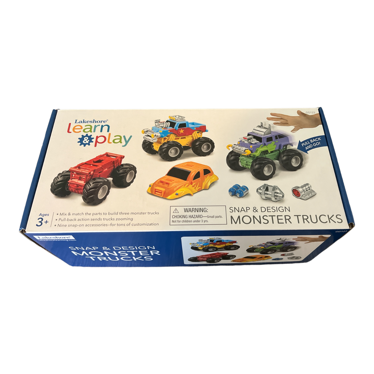 Lakeshore Snap & Design Monster Trucks| URITORIA