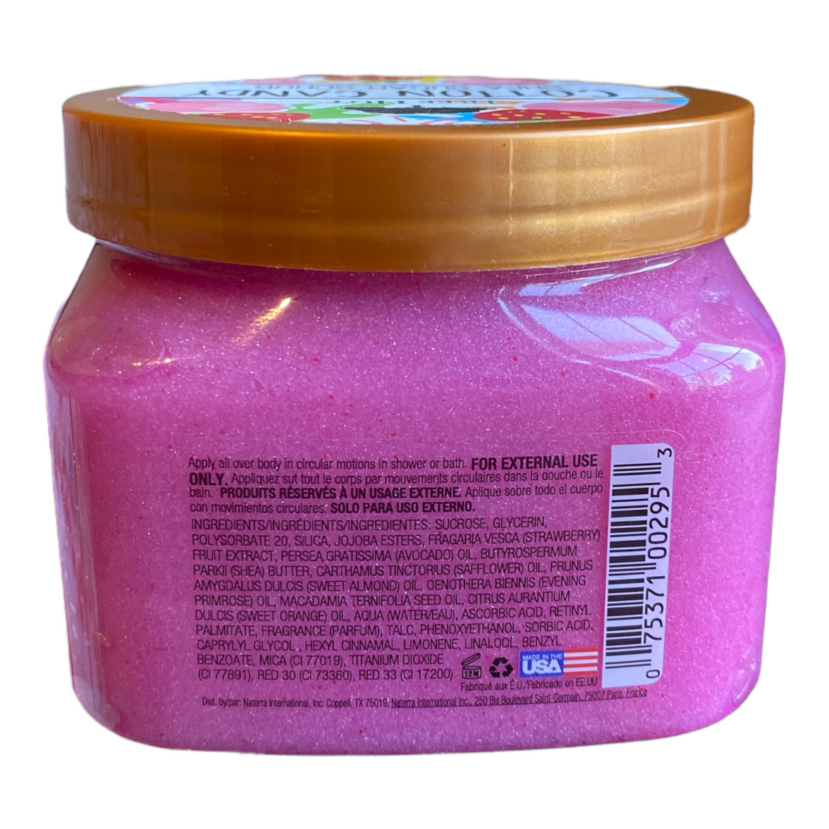 Tree Hut Cotton Candy Shea Sugar Exfoliating Body Scrub 18oz| URITORIA
